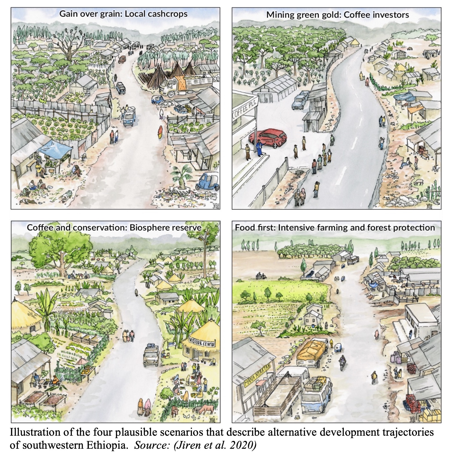 Plain Language Summary From Scenario Planning To Building A Shared Landscape Vision