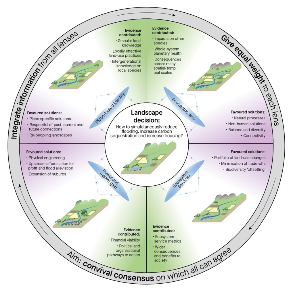 Plain Language Summary: Using a multi-lens framework for landscape decisions – Relational Thinking
